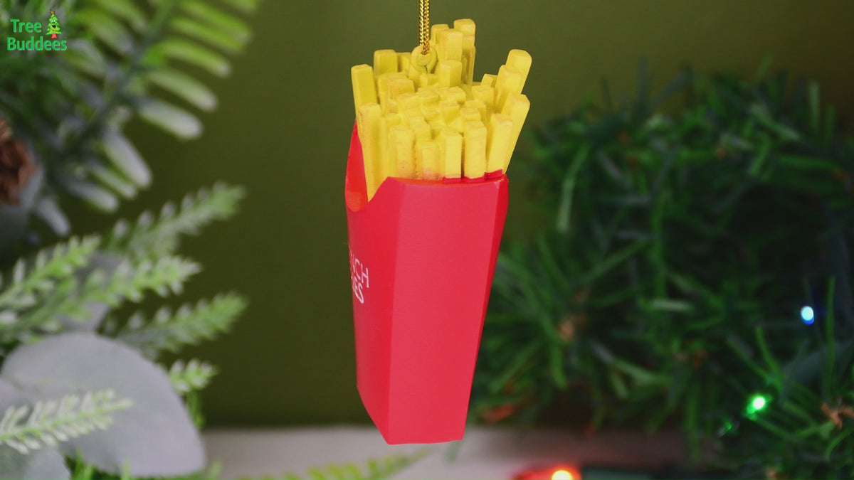 French Fries Food Christmas Ornaments Decoration| Tree Buddees