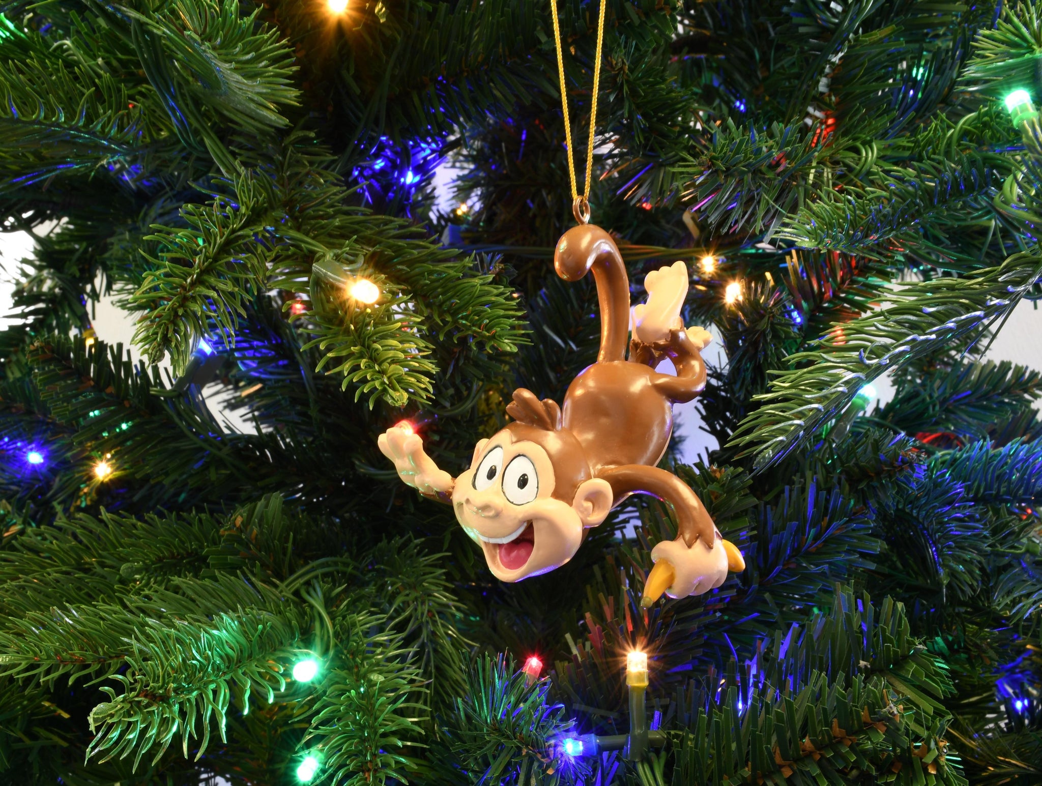 funny monkey ornaments