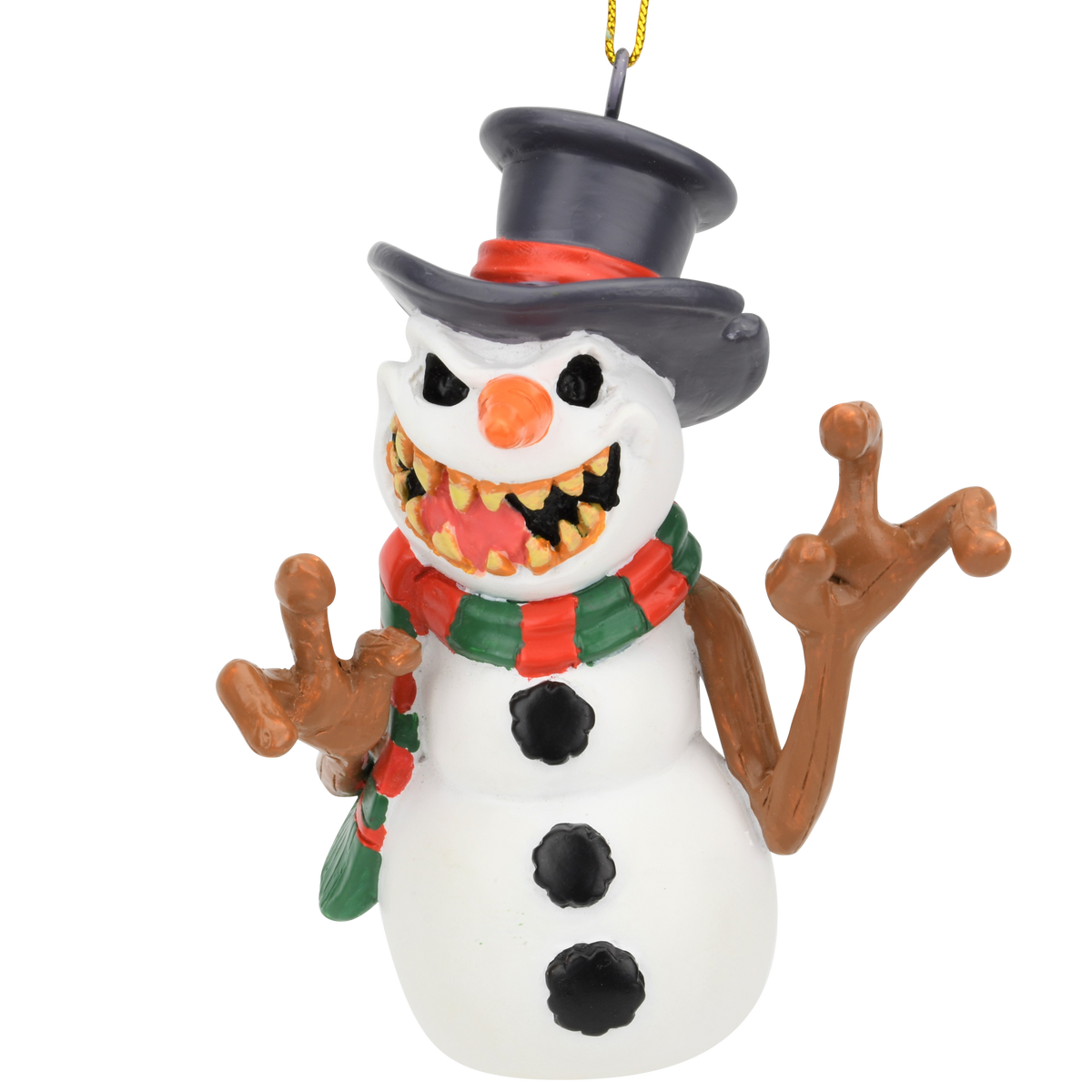 Evil Snowman Halloween Horror Christmas Ornaments| Tree Buddees