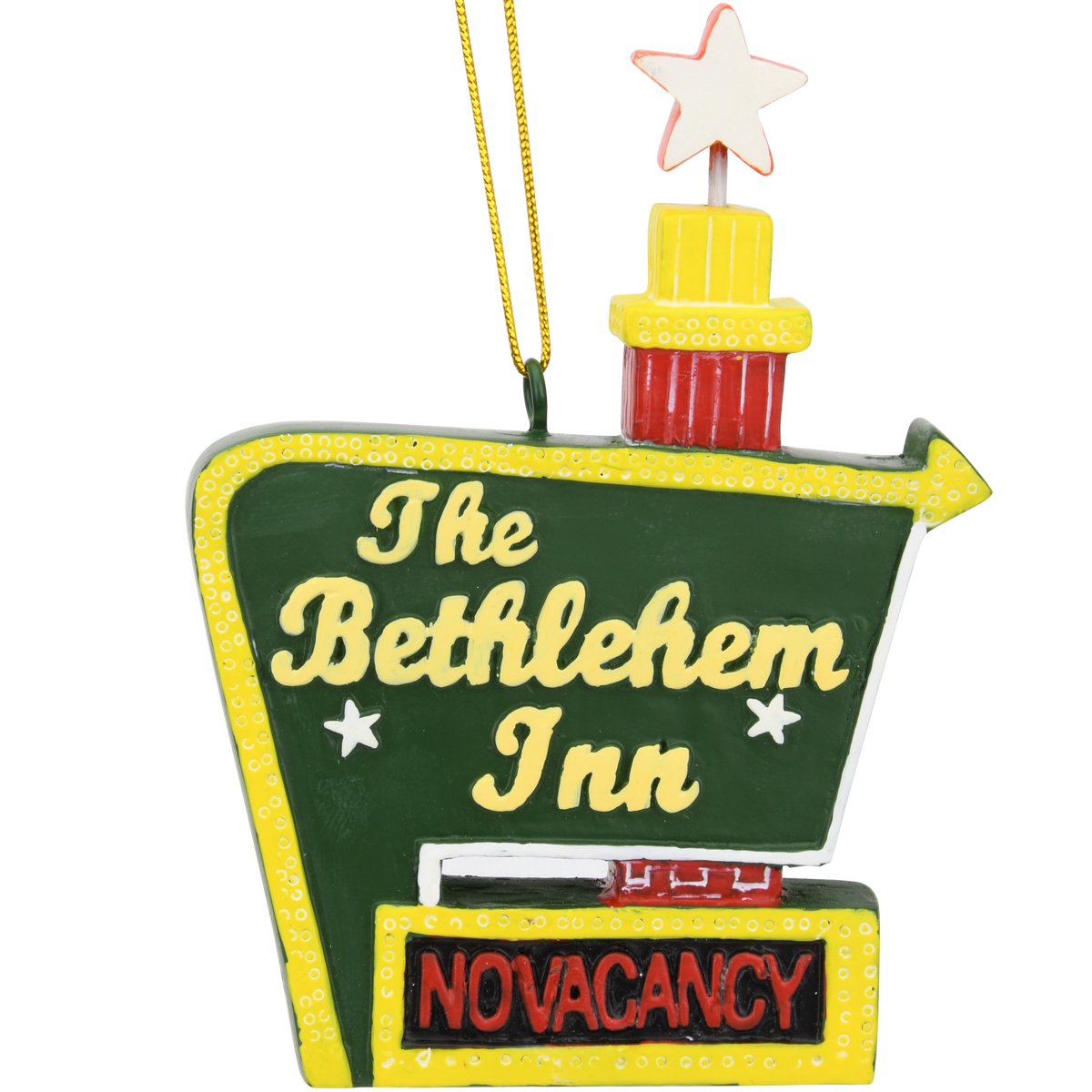 No Vacancy at The Bethlehem Inn Sign / No Room in The Inn Funny Orname ...