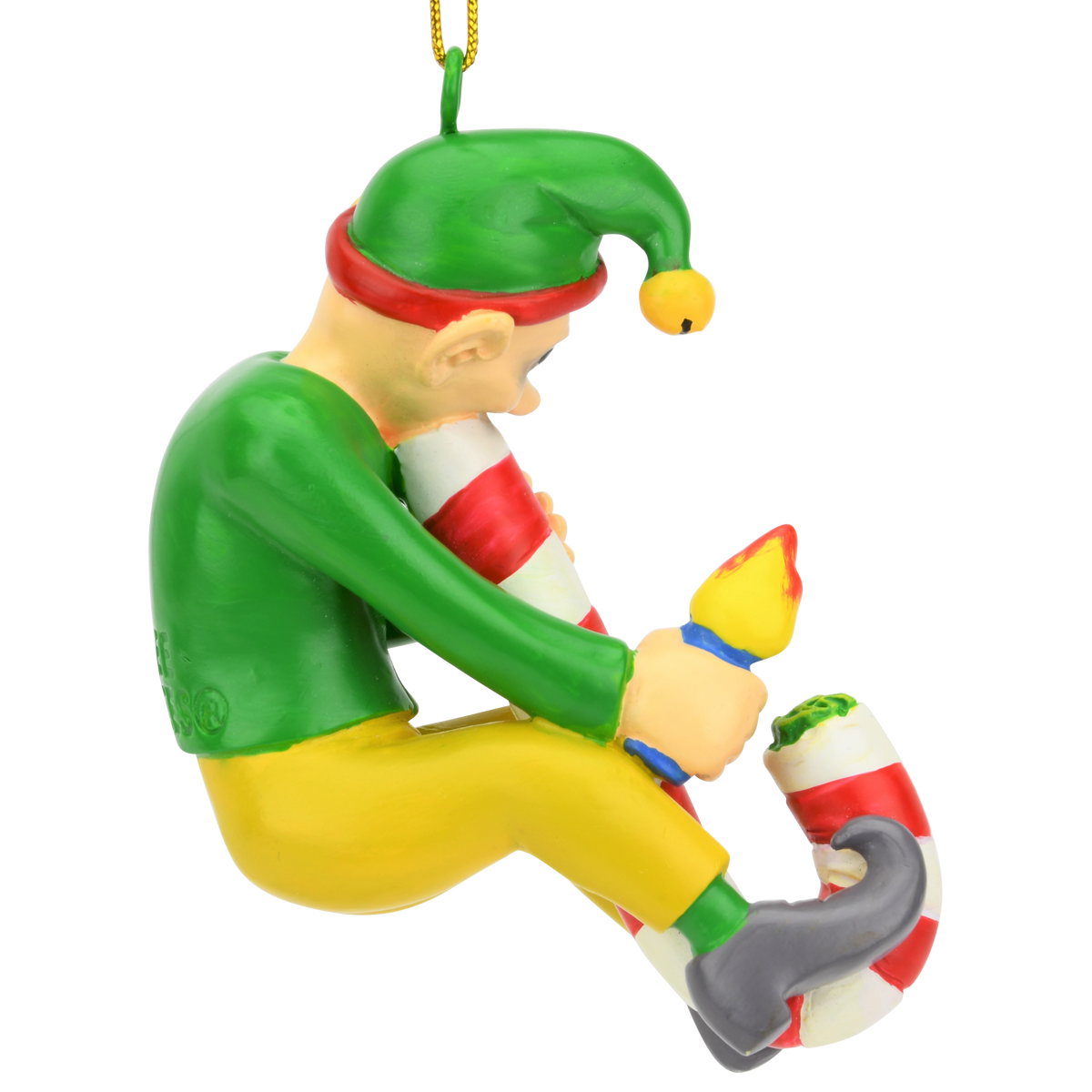 Candy Cane Bong Elf Funny Weed Christmas Ornament| Tree Buddees